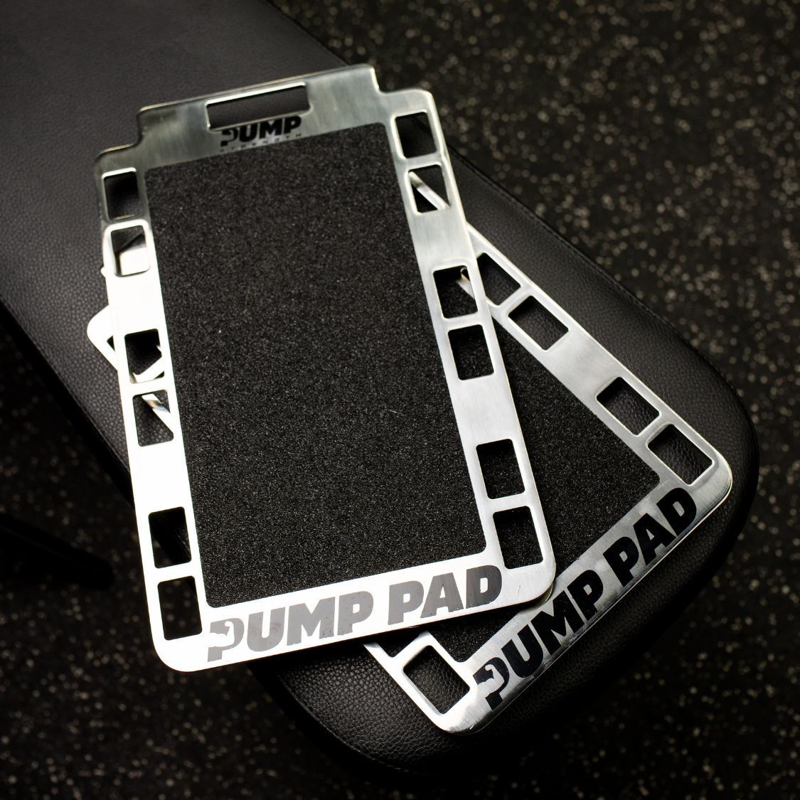 Pump Pad (Pair) - Stainless Steel